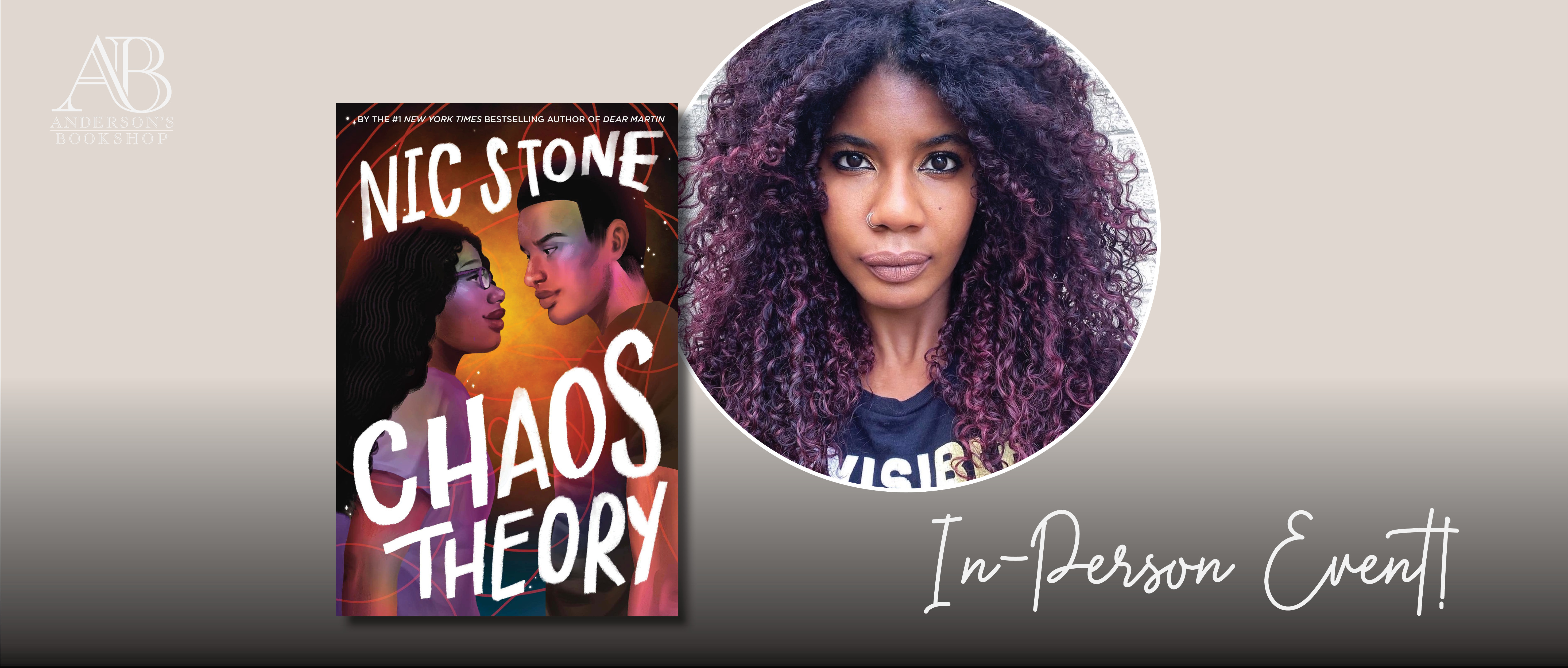 Author Event with Nic Stone/Chaos Theory | Eventcombo